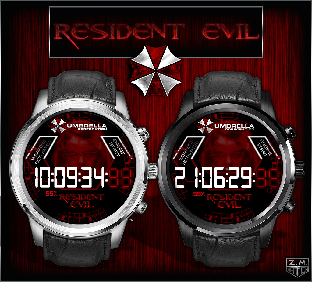 I present my latest clockskin Resident Evil final Animated clocksin (Im ...