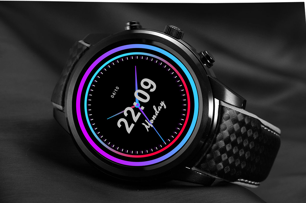 first make, simple look. - Original Finow face Engine - Full Android Watch