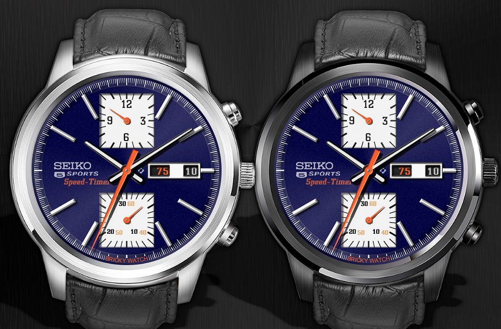 This watchface i have made a while ago. The : Seiko Sports Speed-Timer ...