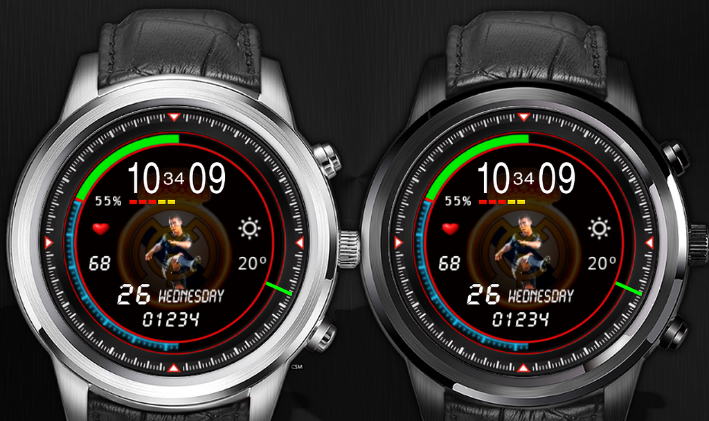 Real Madrid - ENRIQUE BM - Original Finow face Engine - Full Android Watch