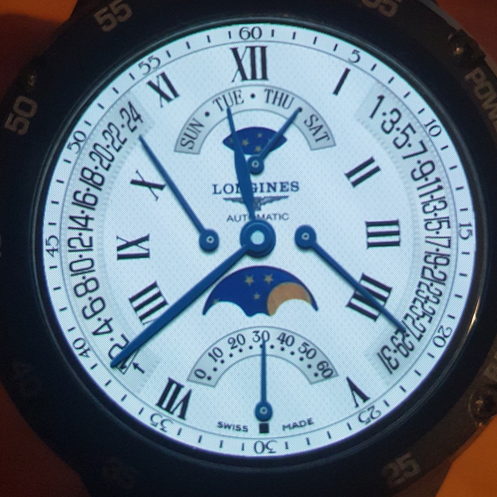 The Longines Master Collection Moonphase Retrograde. One of the finest ...