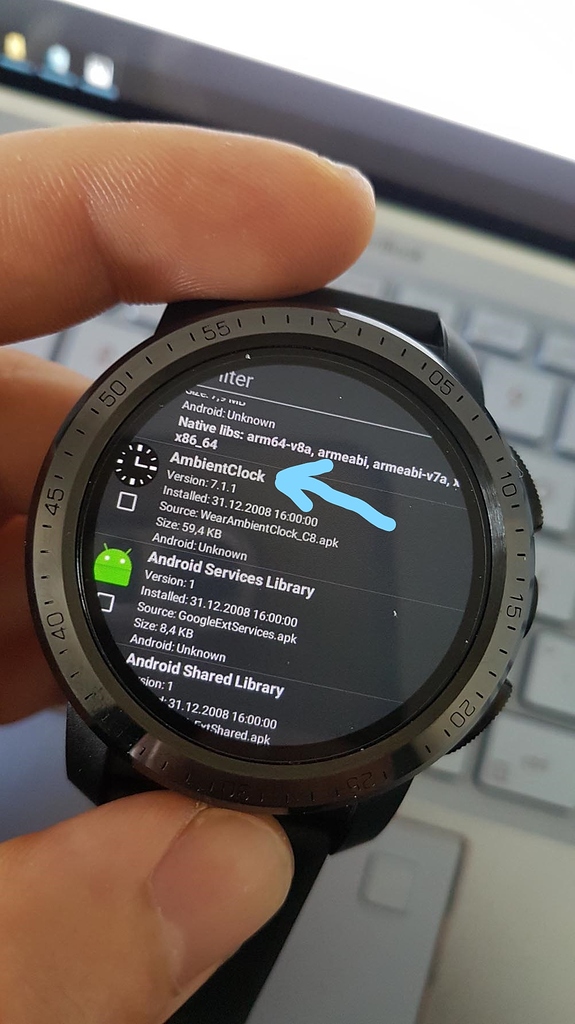 New Ambient Clock - Android Software & Development - Full Android Watch
