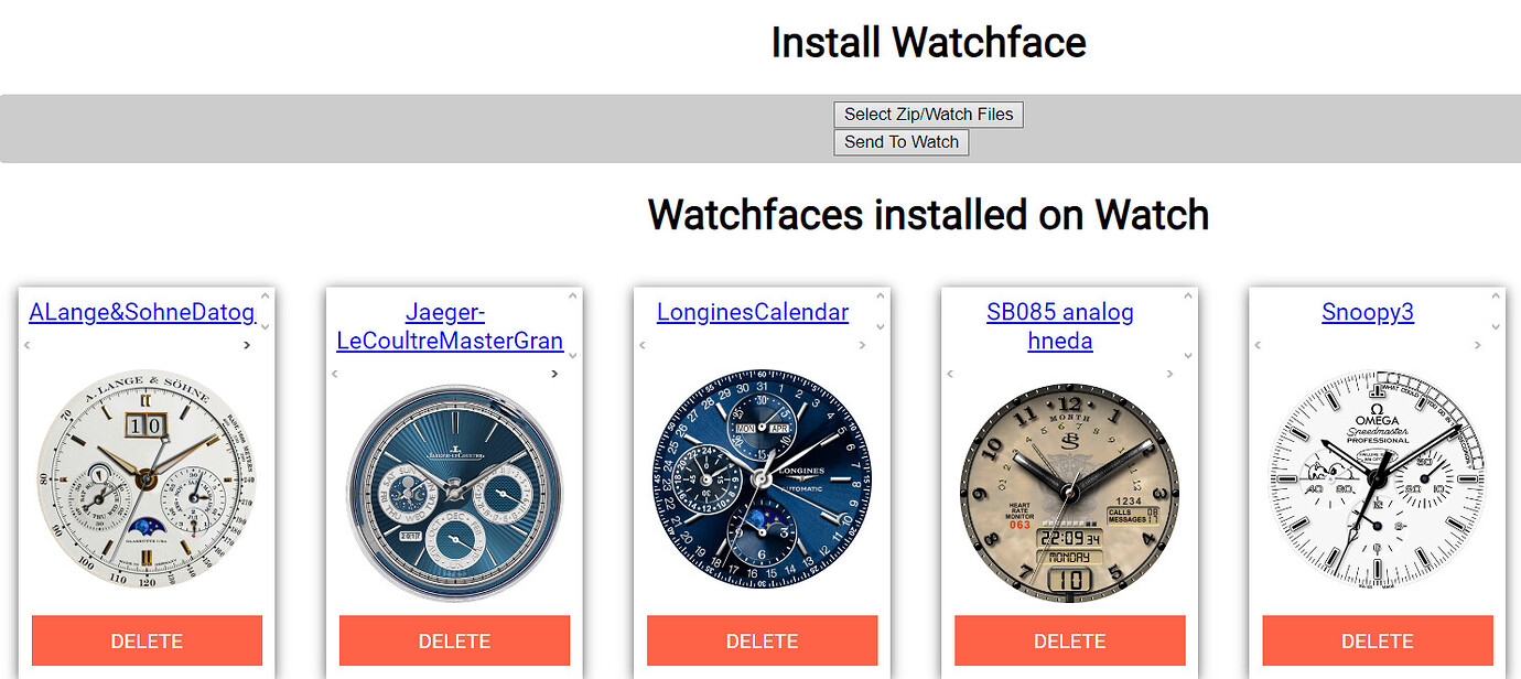 Installing free watch faces - Unsupported Watches - Full Android Watch
