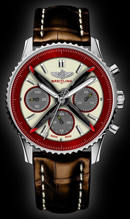Here is my ClockSkin - Breitling_JohnTravolta(Limited Edition) - Round ...