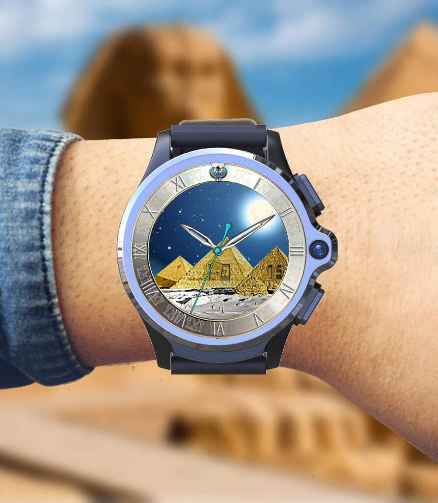 Pyramids Watchface - Round Custom Faces - Full Android Watch