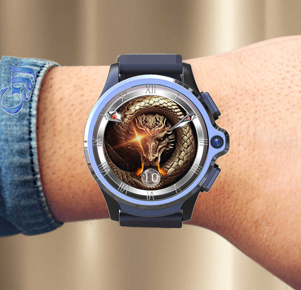 GoldenDragon Watchface - Round Custom Faces - Full Android Watch