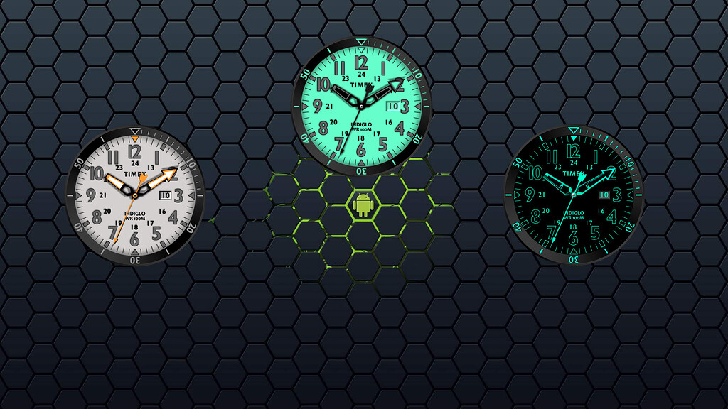 Here is my ClockSkin - TimexIndiglo_Collection - Round Custom Faces ...