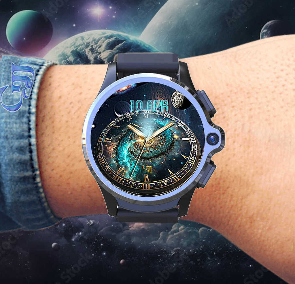 Space watchface - Round Custom Faces - Full Android Watch
