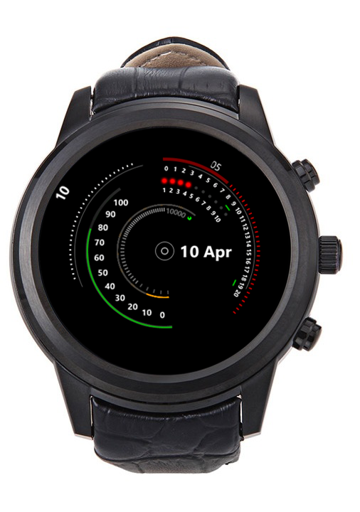 Time, Date, Power and Steps 10 second counter 10 minute timer (new ...