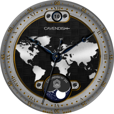 Cavendish - Mundi - Round Custom Faces - Full Android Watch