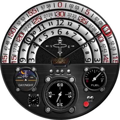World War 2 aircraft watch face - Universal Launcher faces - Full ...