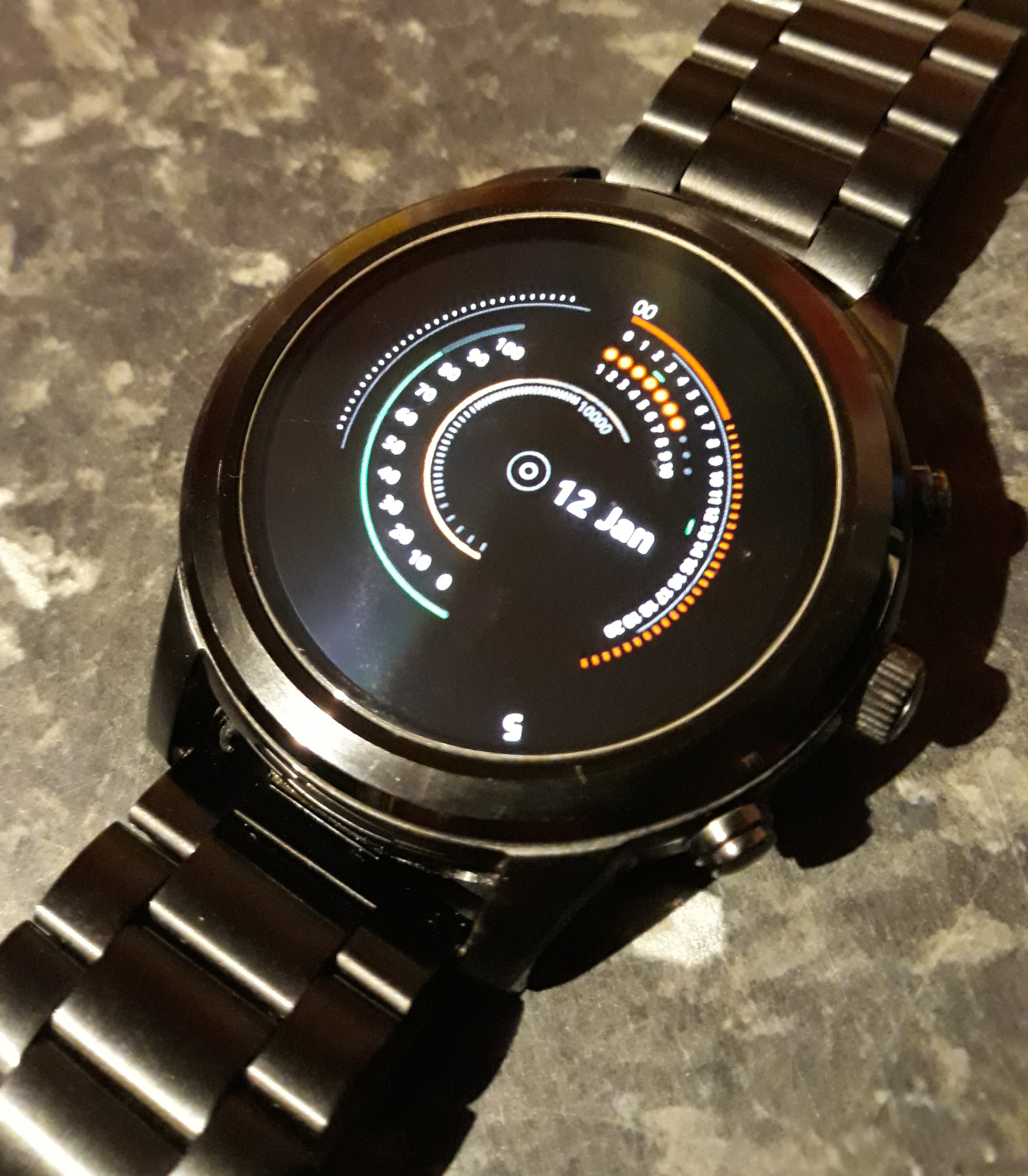 Time, Date, Power and Steps 10 second counter 10 minute timer (new ...