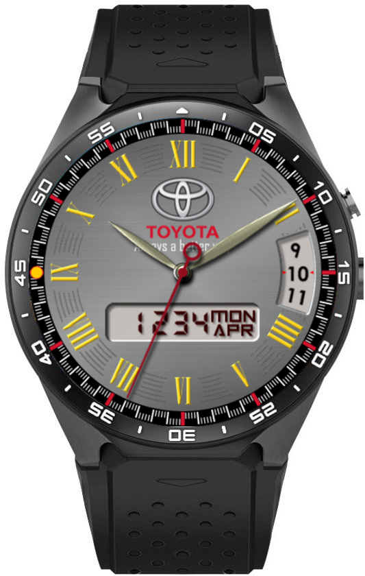 Request by Marcelo Santos - Toyota Watchface Credits: www.toyota.com ...