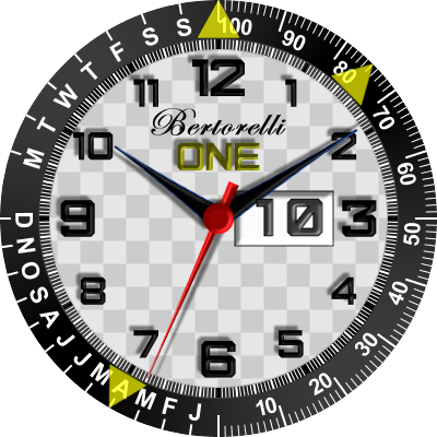 My own design; The Bertorelli ONE ;-) Hour, Minutes and Seconds hands ...