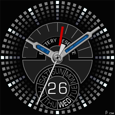 No any copies! Original faces only! 647S - Round Custom Faces - Full Android Watch