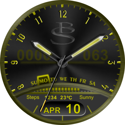 SB031.2 Black version - Round Custom Faces - Full Android Watch