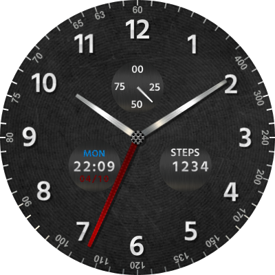 [Original Work] Classic Complex - Round Custom Faces - Full Android Watch