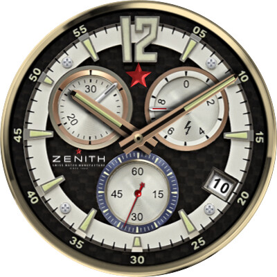 Here is my ClockSkin - Zenith_TripleDial - Round Custom Faces - Full ...