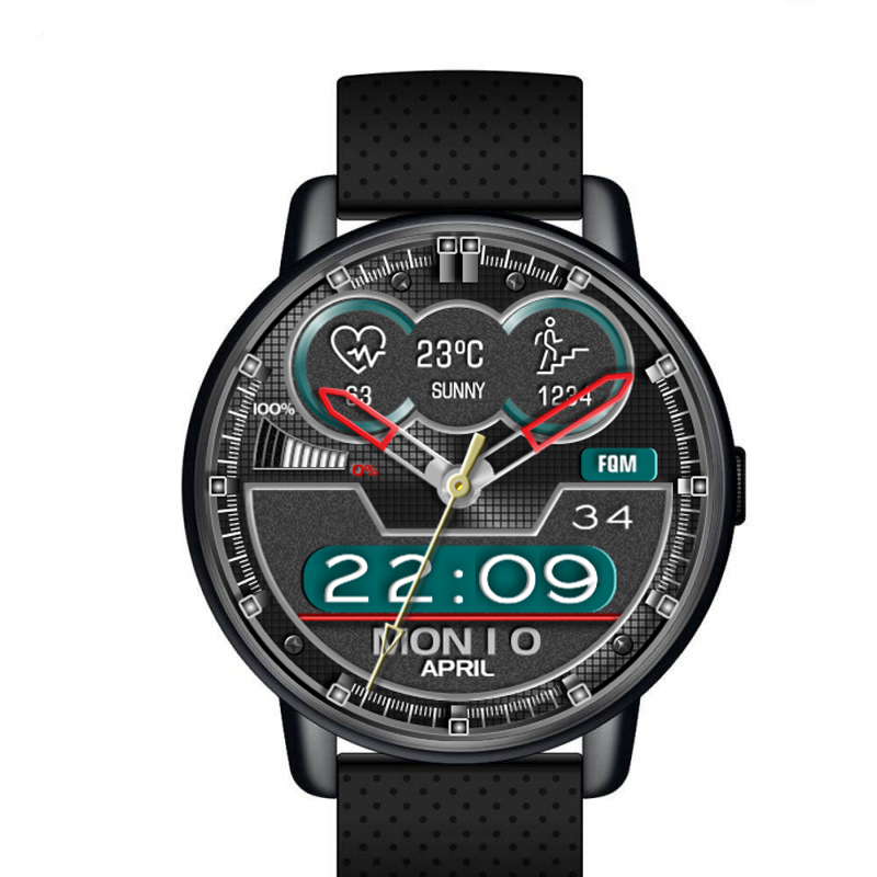 Hybrid,analog and digital - Round Custom Faces - Full Android Watch