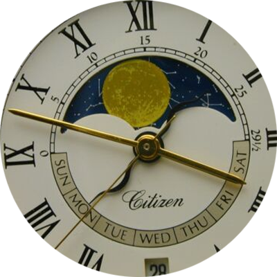 Citizen Astro Moon - Round Custom Faces - Full Android Watch