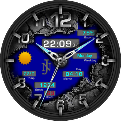 Here is my ClockSkin - JN_BrokenWatch - Round Custom Faces - Full ...